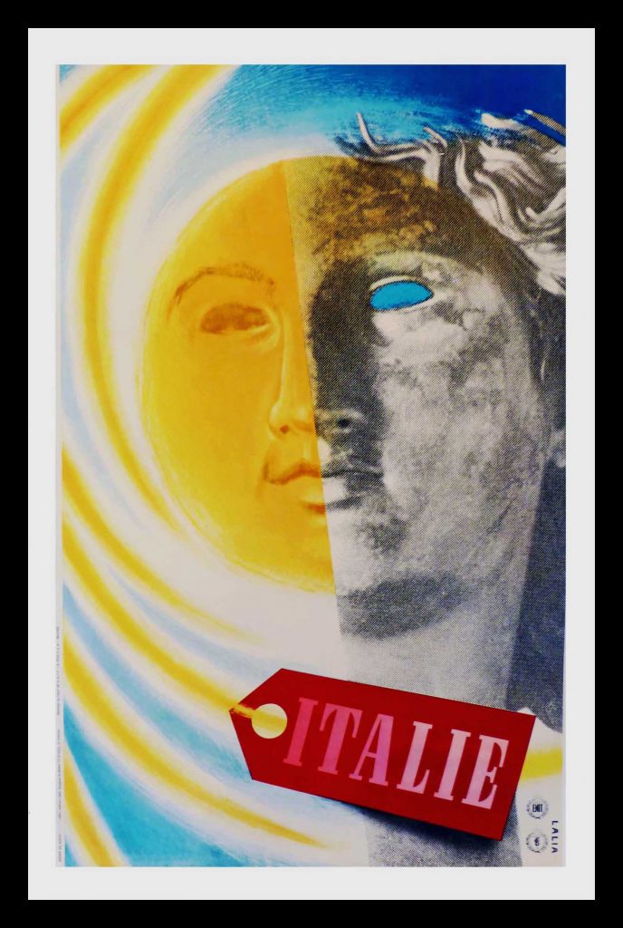 Affiche de voyage J.TONELLI - FABRE LINES MARSEILLES Mediterranean New ...